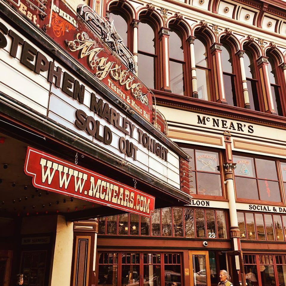 History of McNear’s Bar and the Mystic Theater Building
